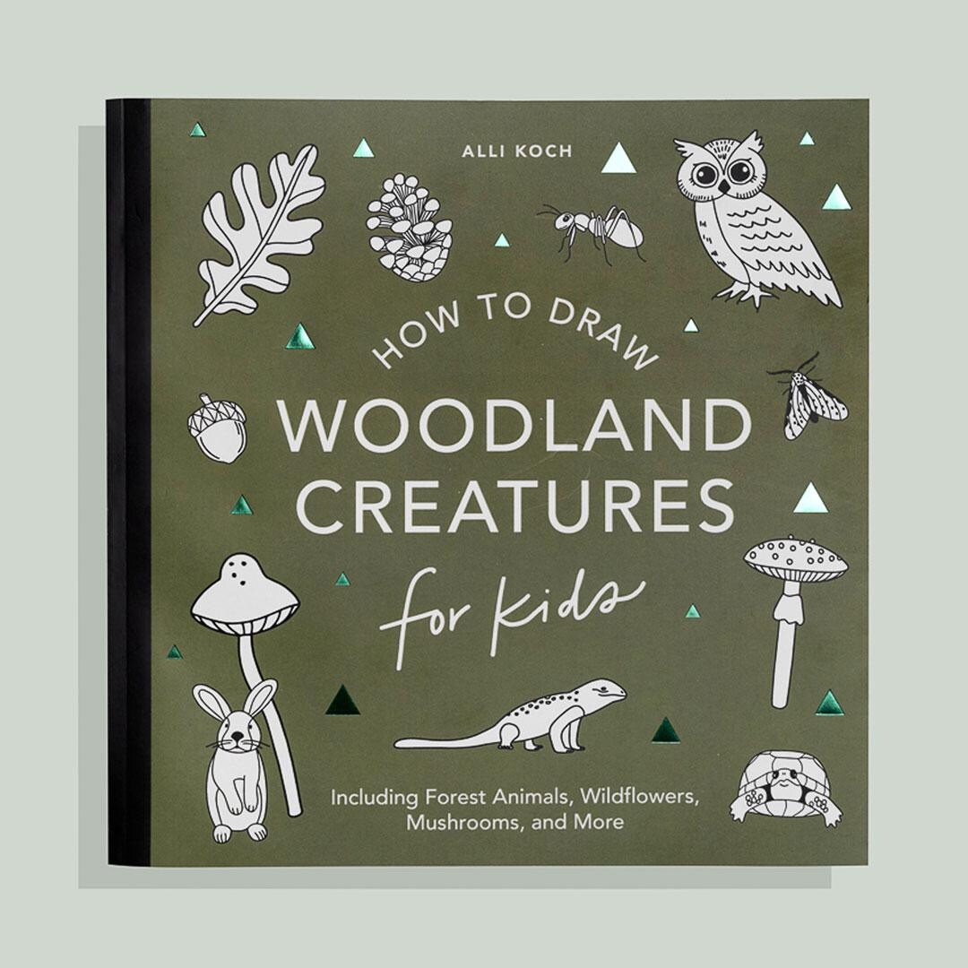 Mushrooms & Woodland Creatures: How to Draw Books for Kids With ...