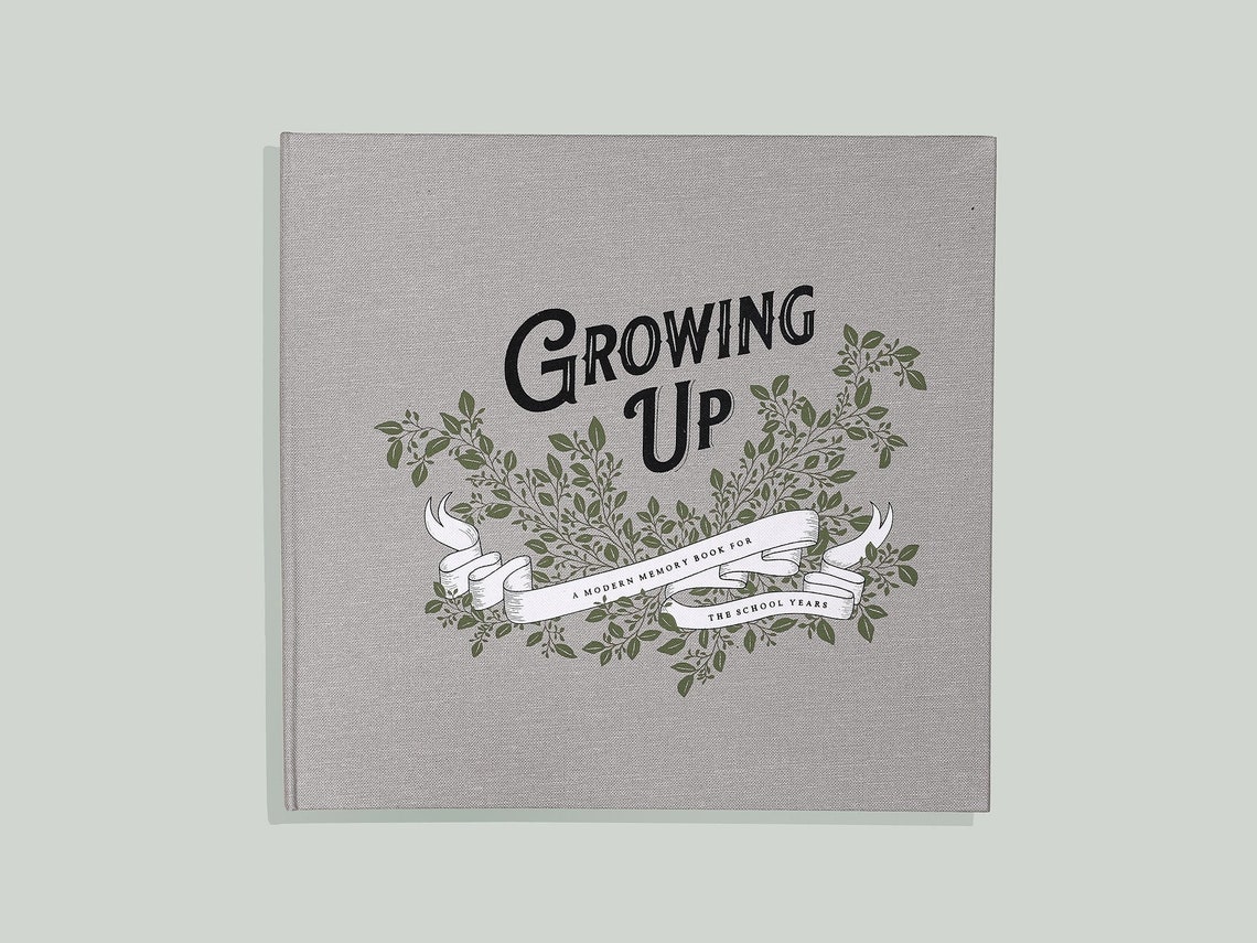 Growing Up: School Years Memory Book - Ages 0-18 - Etsy