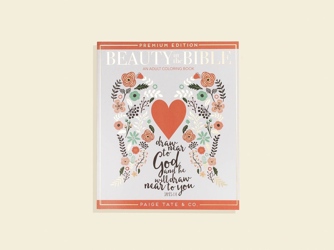 Beauty in the Bible: Christian Coloring Book for Kids or Adults With 80 ...