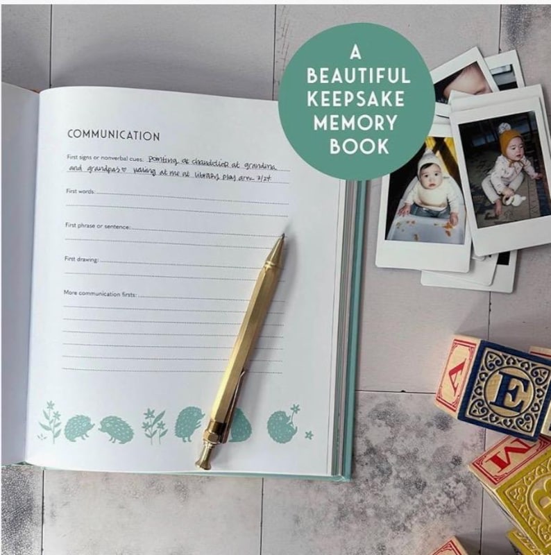 My Baby's Book:a Keepsake Journal for Parents to Preserve Memories ...