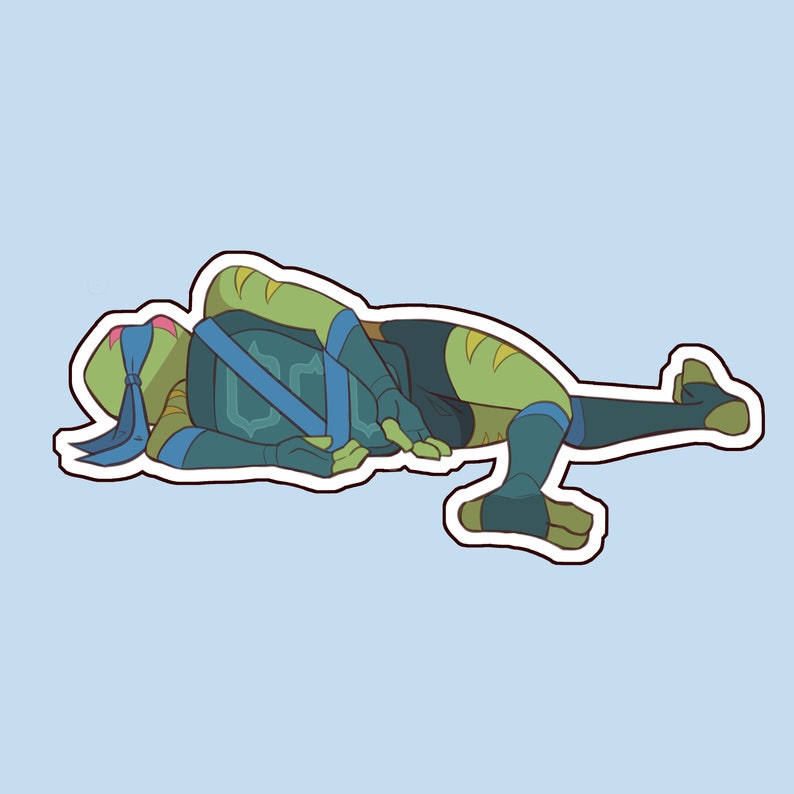 ROTTMNT 2018 Death Pose Sticker - Etsy
