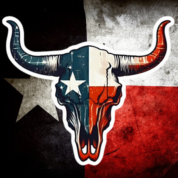 Longhorn Skull - Etsy
