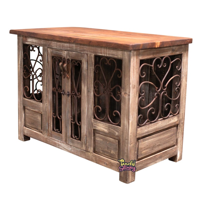 Ironwood Rustic Dog Kennel - Etsy