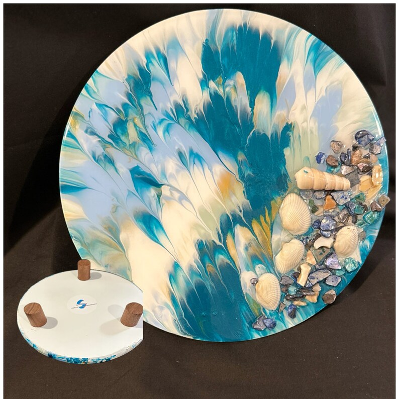 Beach Themed Decor, Resin Coated Riser Board 9 - Etsy