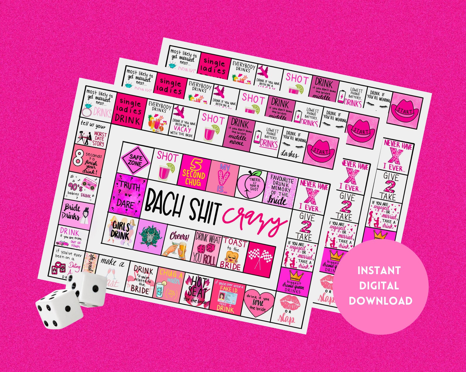 Bachelorette Board Game, Bachelorette Party, Bachelorette Games ...