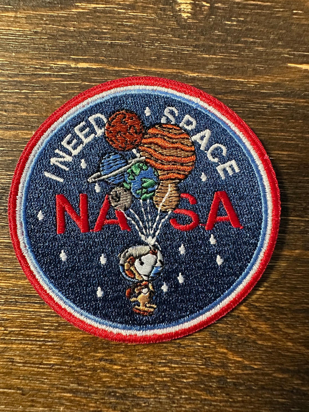 NASA Snoopy Space Patch 3" (iron-on) - Etsy