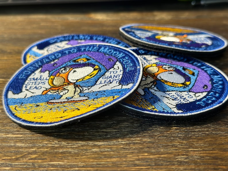 NASA Snoopy Artemis Moon Mission Space Patch 3" (velcro Backed) - Etsy