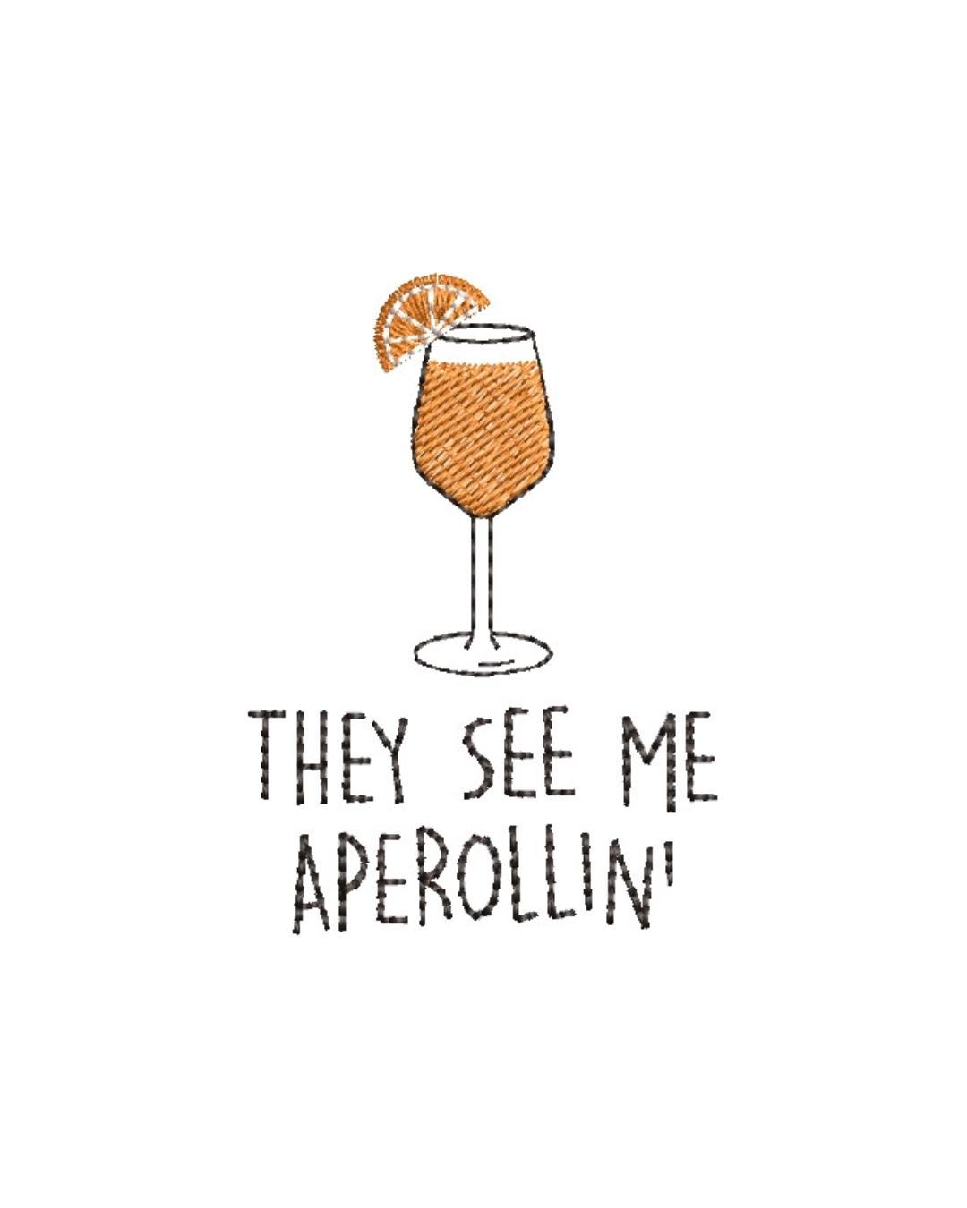 They See Me Aperollin Embroidery Machine File | New Design | Summer ...