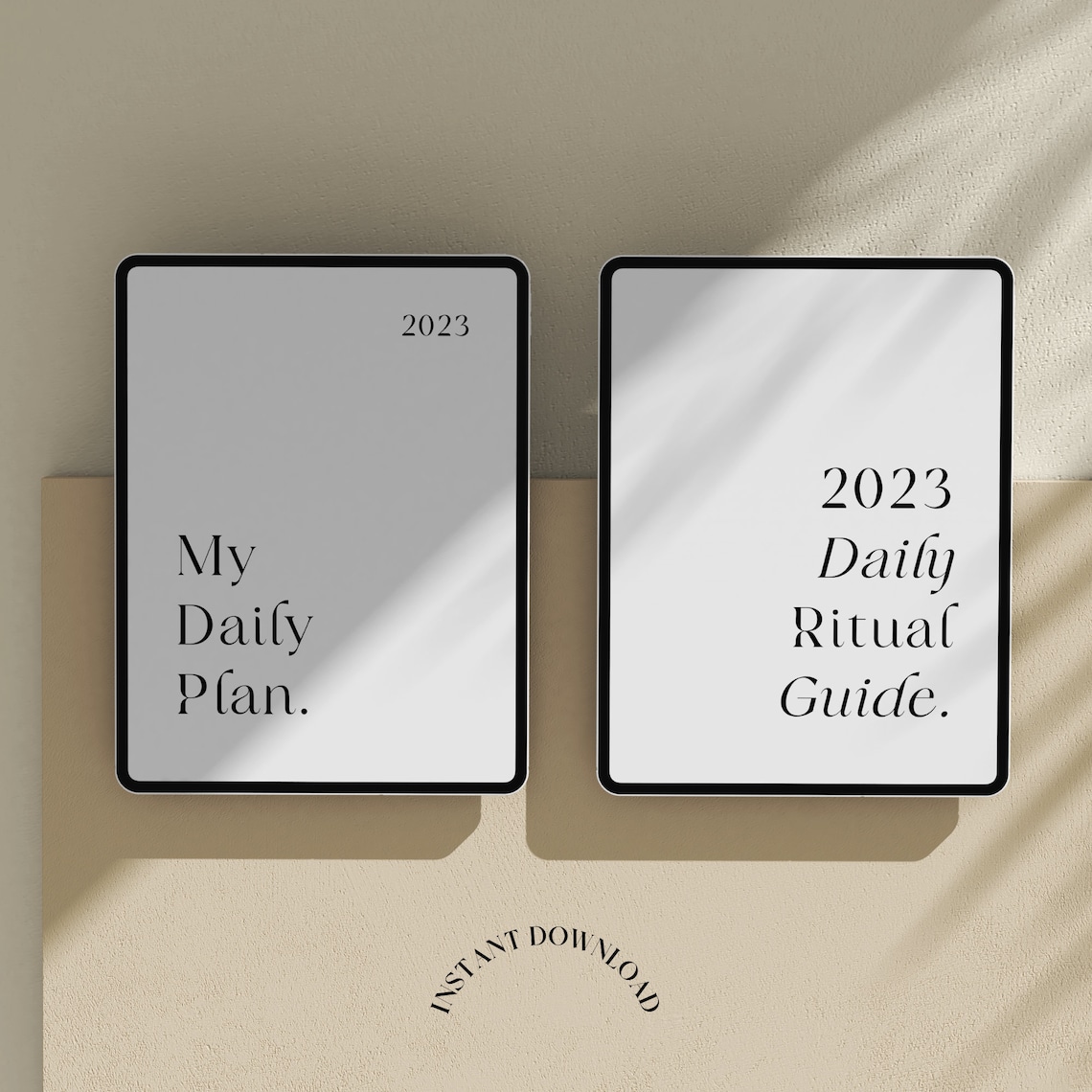 Minimalist Aesthetic Undated Digital Daily Schedule, Daily Timeblock ...