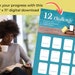 12 Book Challenge Reading Challenge Digital Download Printable - Etsy