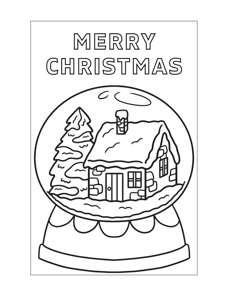 Coloring Book Christmas Printable Kids Coloring Pages Printable ...