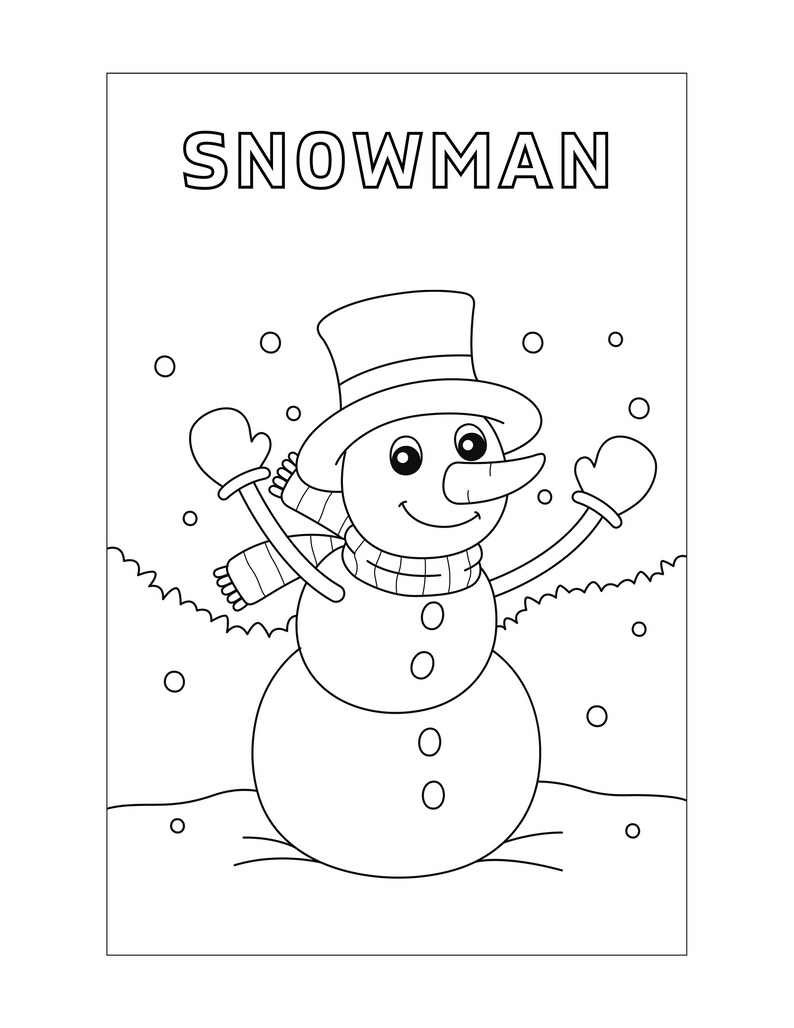 Coloring Book Christmas Printable Kids Coloring Pages Printable ...