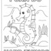 Positive Affirmation Coloring Pages for Kids Printables, 20 Animal ...