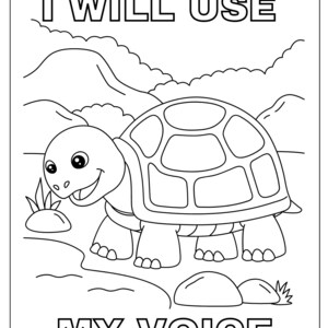 Positive Affirmation Coloring Pages for Kids Printables, 20 Animal ...