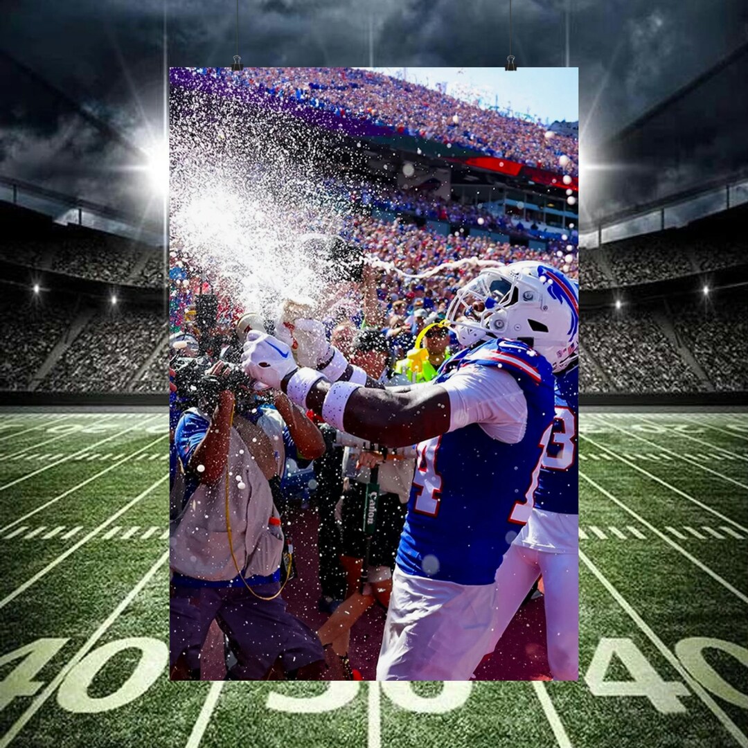 Bills Stefon Diggs Vertical Poster - Etsy