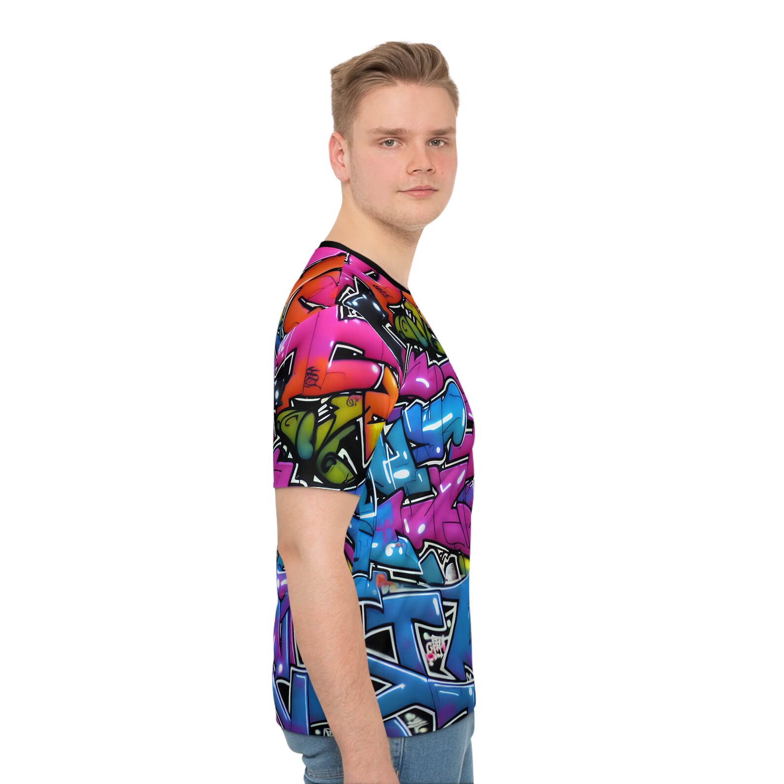 Graffiti Tee : Jumbled - Etsy