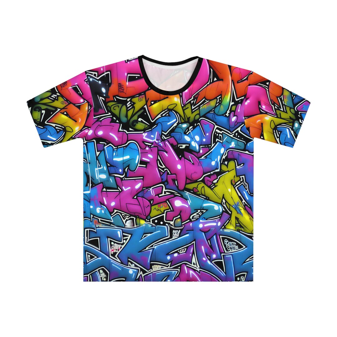 Graffiti Tee : Jumbled - Etsy