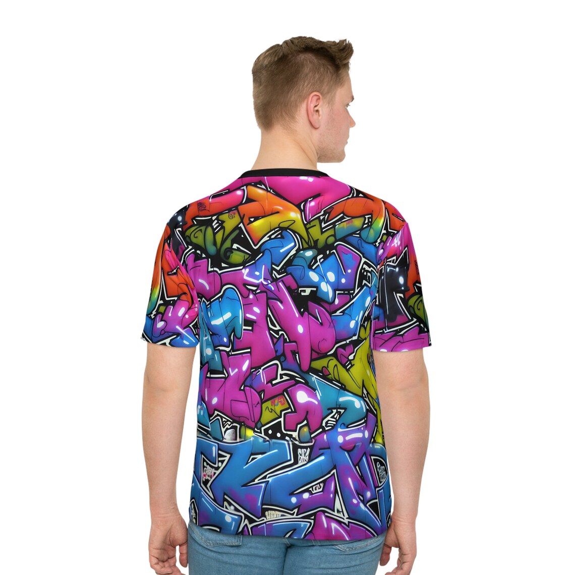 Graffiti Tee : Jumbled - Etsy