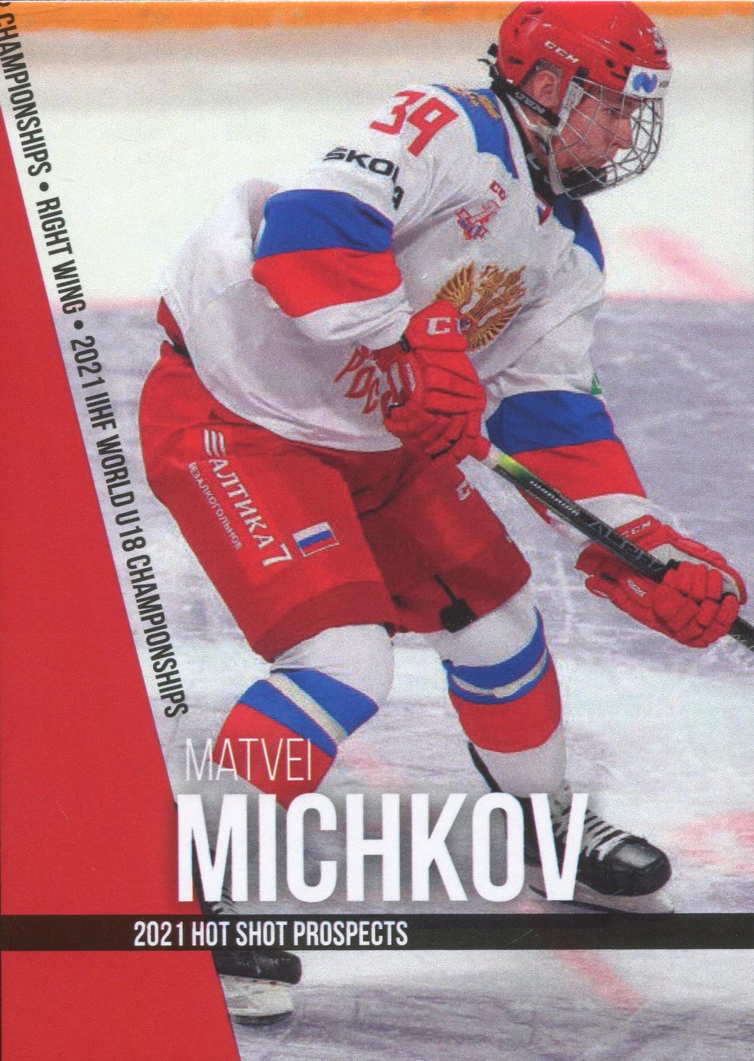 Lot of 100 2021 Hot Shot Prospects Matvei Michkov Rookie - Etsy
