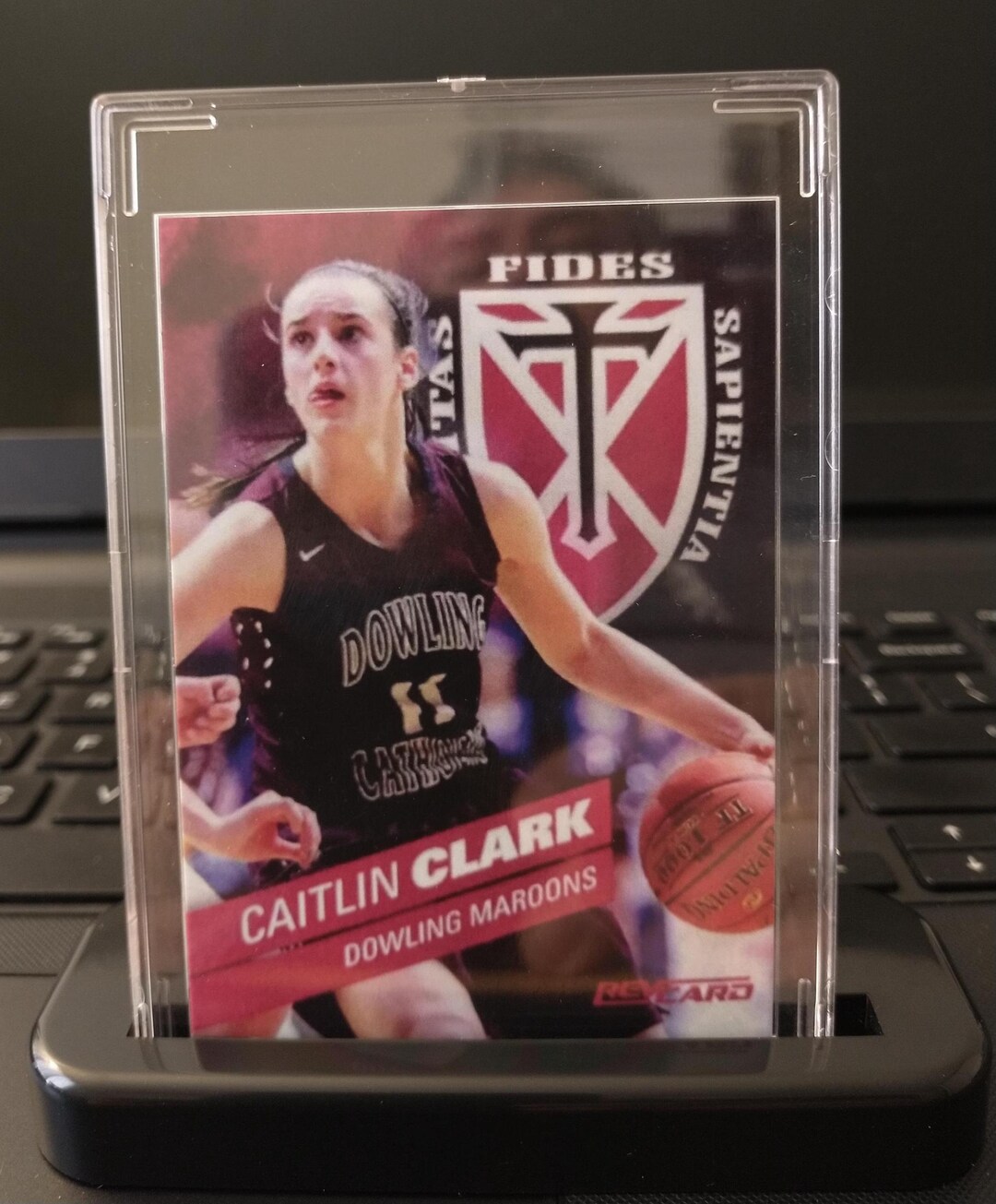 Caitlin Clark ****rare**** Dowling Catholic High School Trading Card by ...