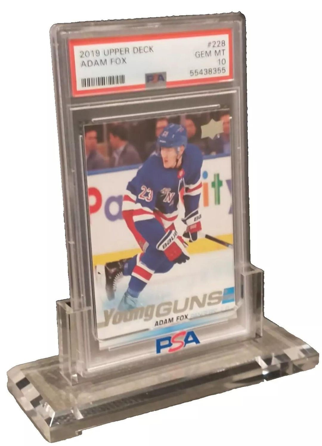 Acrylic PSA STAND With Logo for Display of PSA Slabs Perfect Fit - Etsy