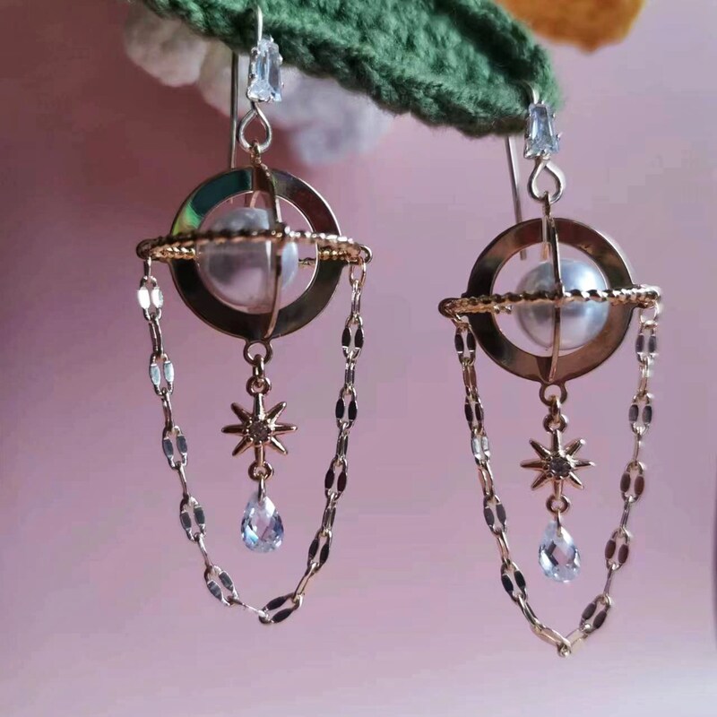 Celestial Earrings - Etsy