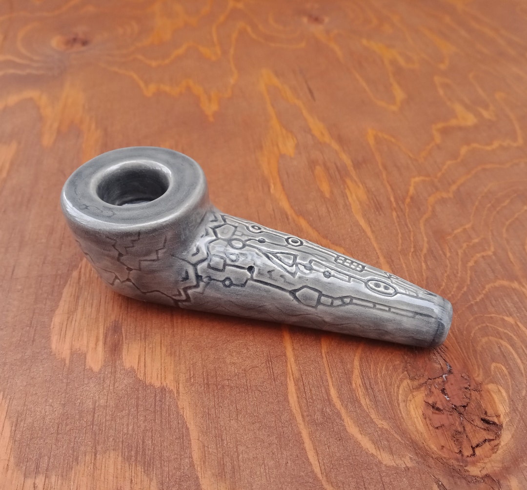 Ceramic Smoking Pipe, Electric Circuit - Etsy