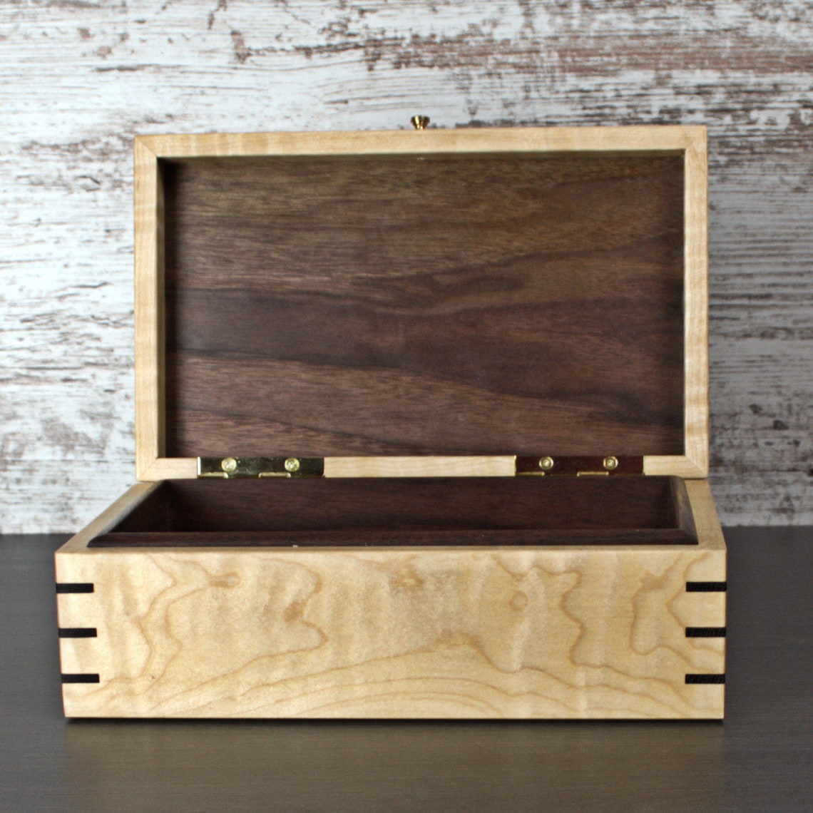 Curly Maple Keepsake/jewelry Box - Etsy
