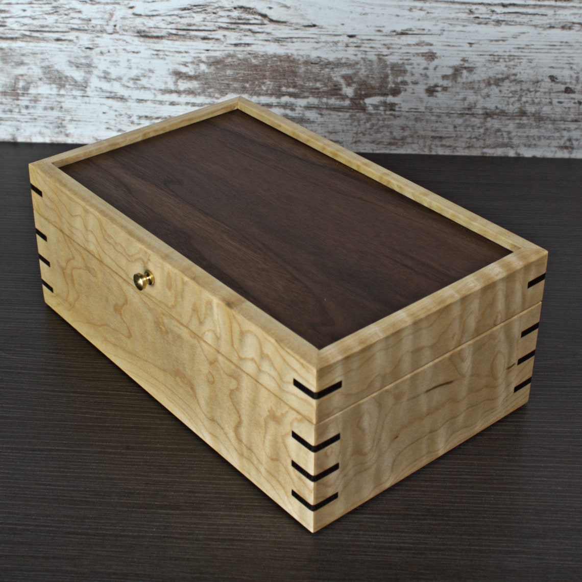 Curly Maple Keepsake/jewelry Box - Etsy