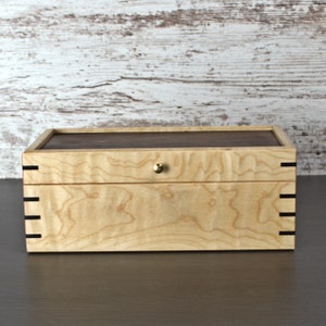 Curly Maple Keepsake/jewelry Box - Etsy