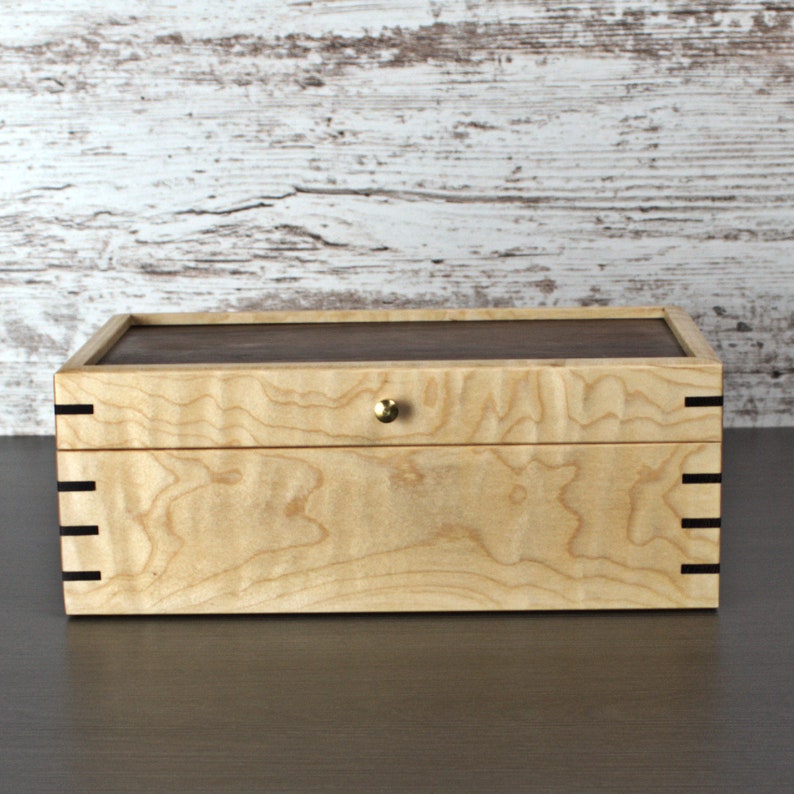 Curly Maple Keepsake/jewelry Box - Etsy