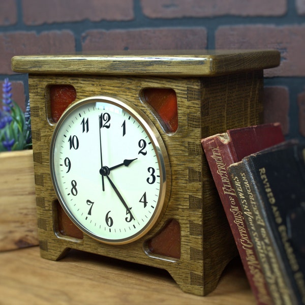 Mission Style Clock - Etsy