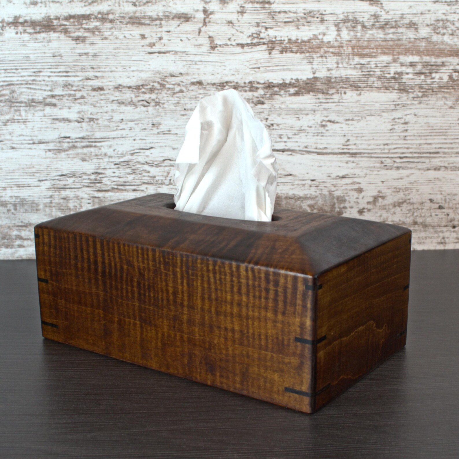 Tiger Maple Tissue Box Cover - Etsy