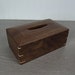 Black Walnut Tissue Box Cover - Etsy