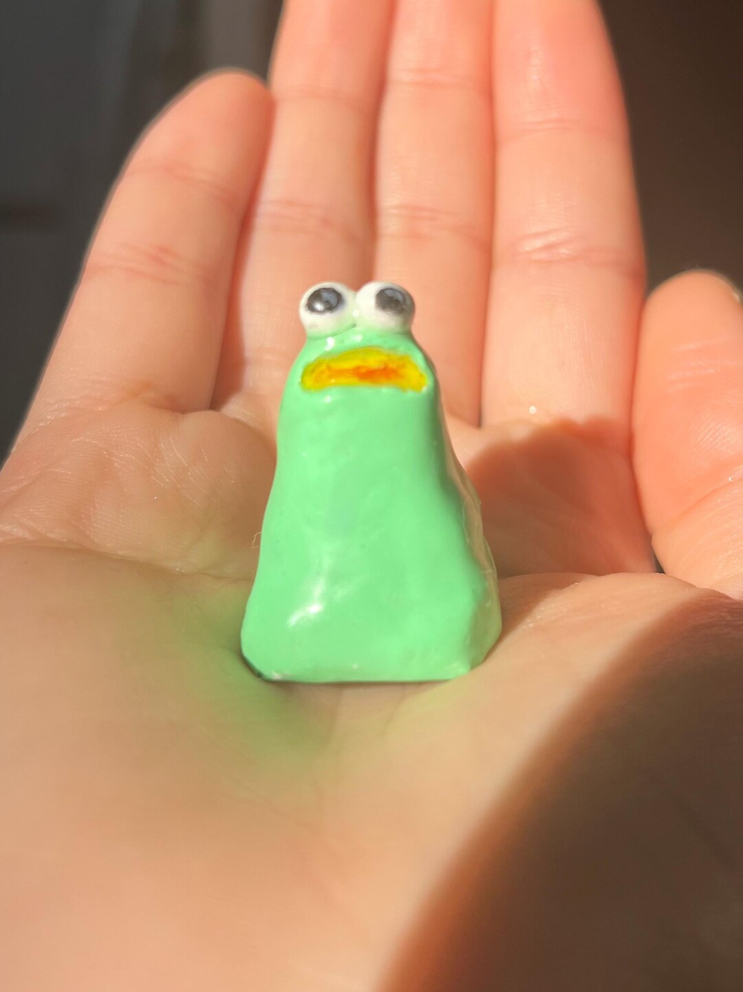 Frog Cupcake Keycap, Keyboard Accessory, MX Keycap, Polymer Clay Keycap ...