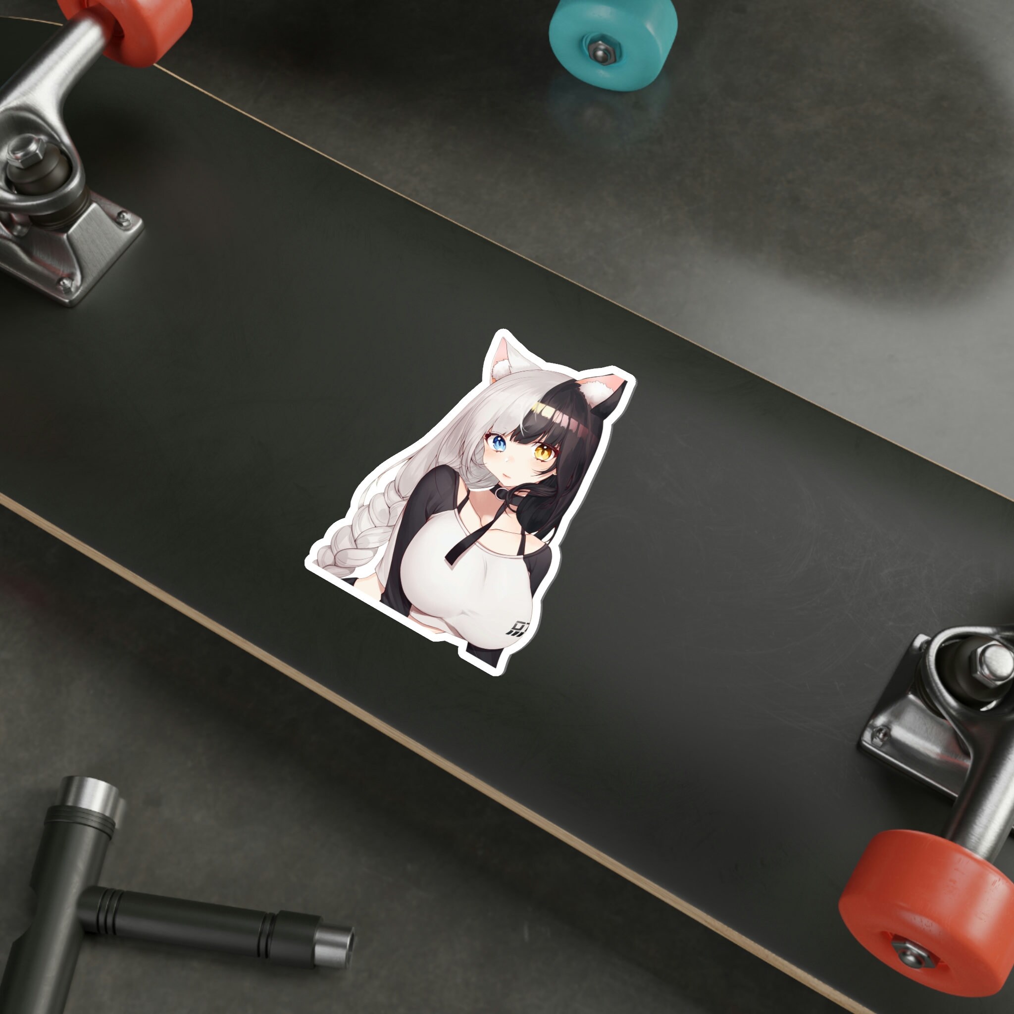 Anime Cat Girl Stickers - Etsy