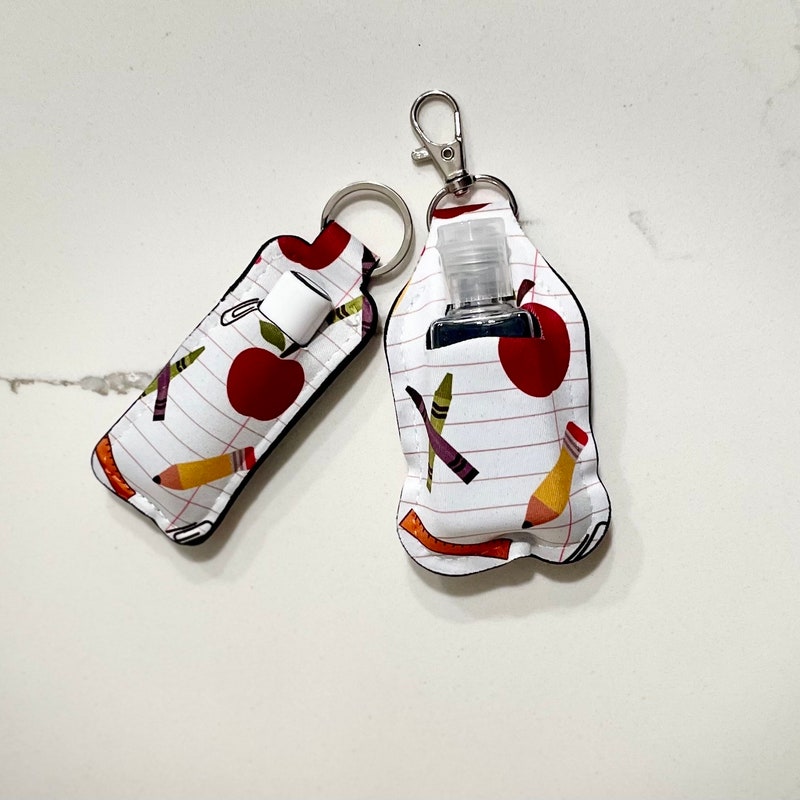Custom Hand Sanitizer Keychain - Etsy