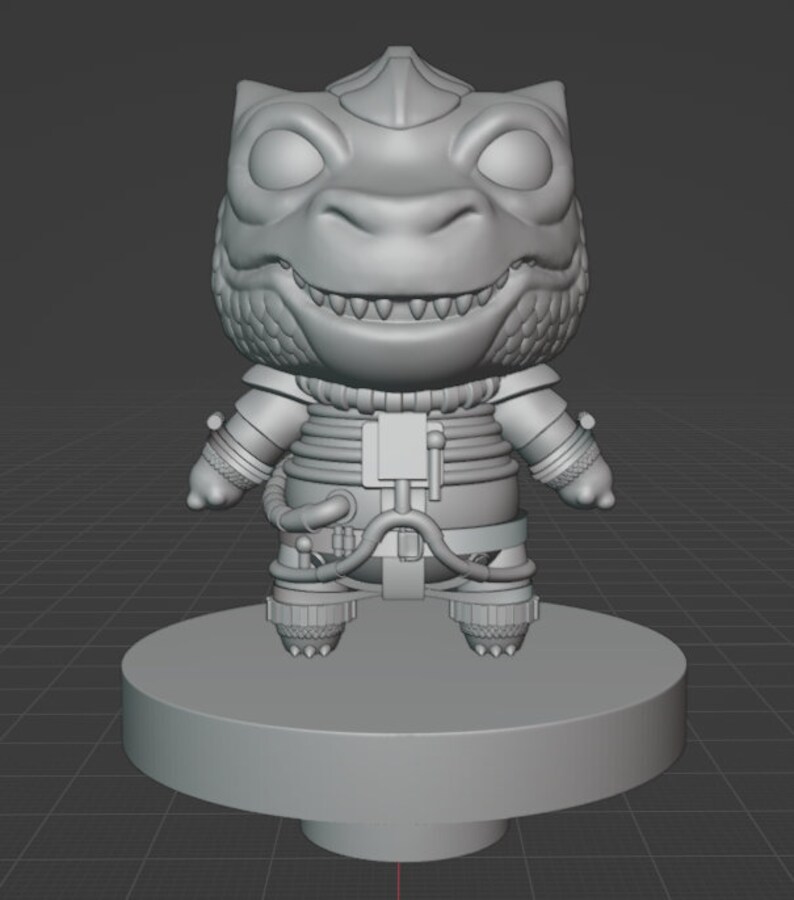 Bounty Hunter Chibi STL File - Etsy