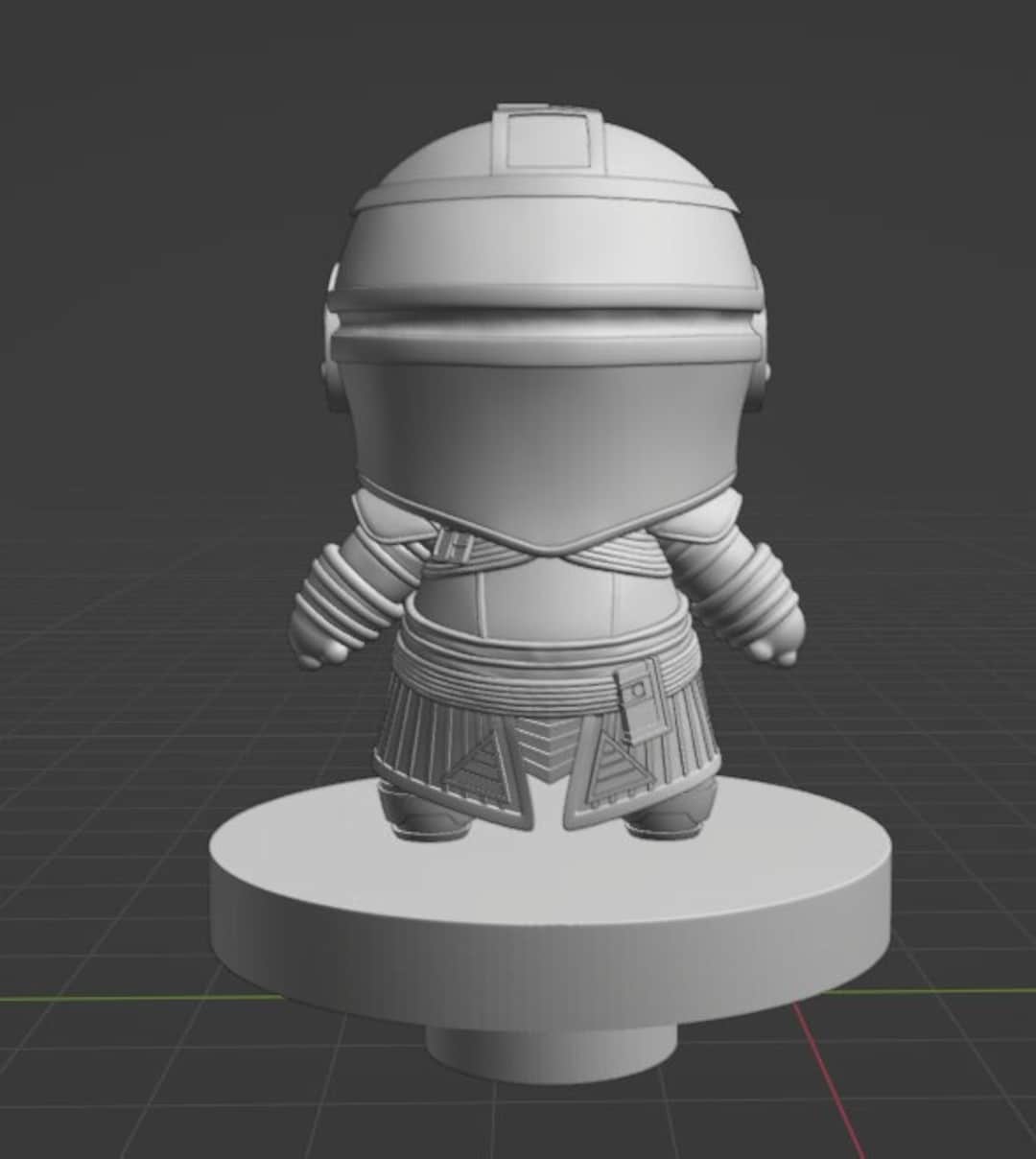 Bounty Hunter Chibi STL File - Etsy