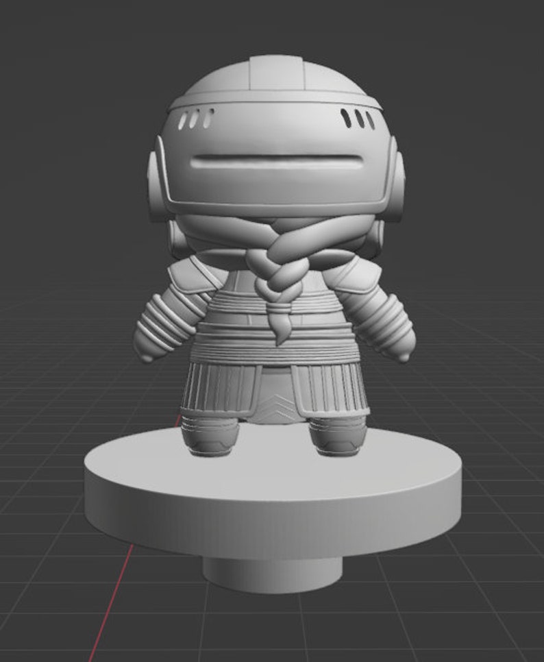 Bounty Hunter Chibi STL File - Etsy
