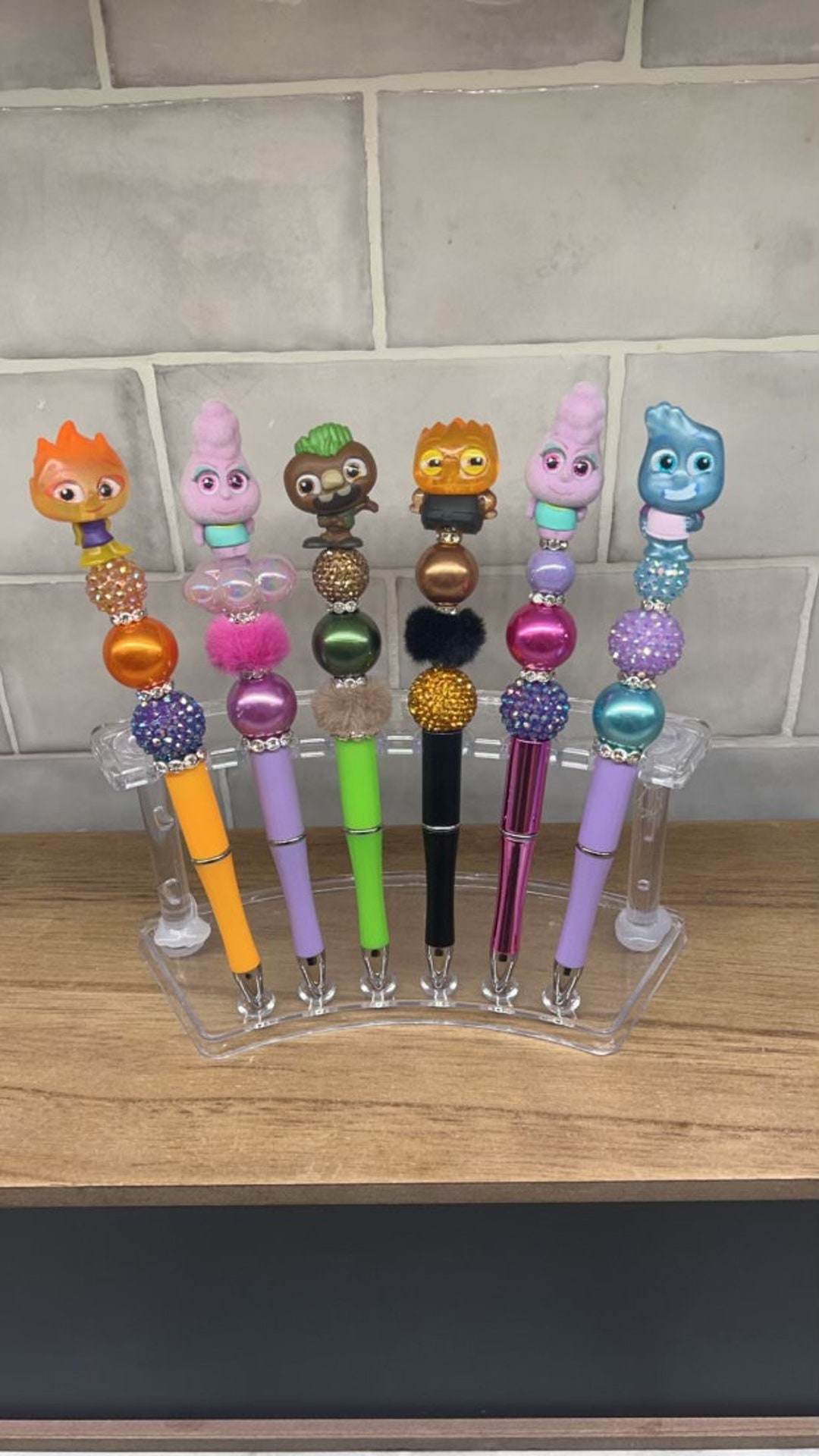 Inside Out Doorable Beaded Pen, Autograph Pen, Beaded Pen, Collectable ...