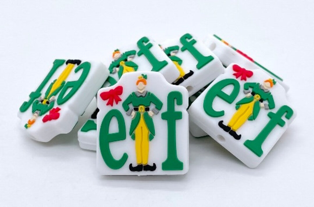 Christmas Focal Bead, Holiday Silicone Focal, Beaded Pen Accessories ...