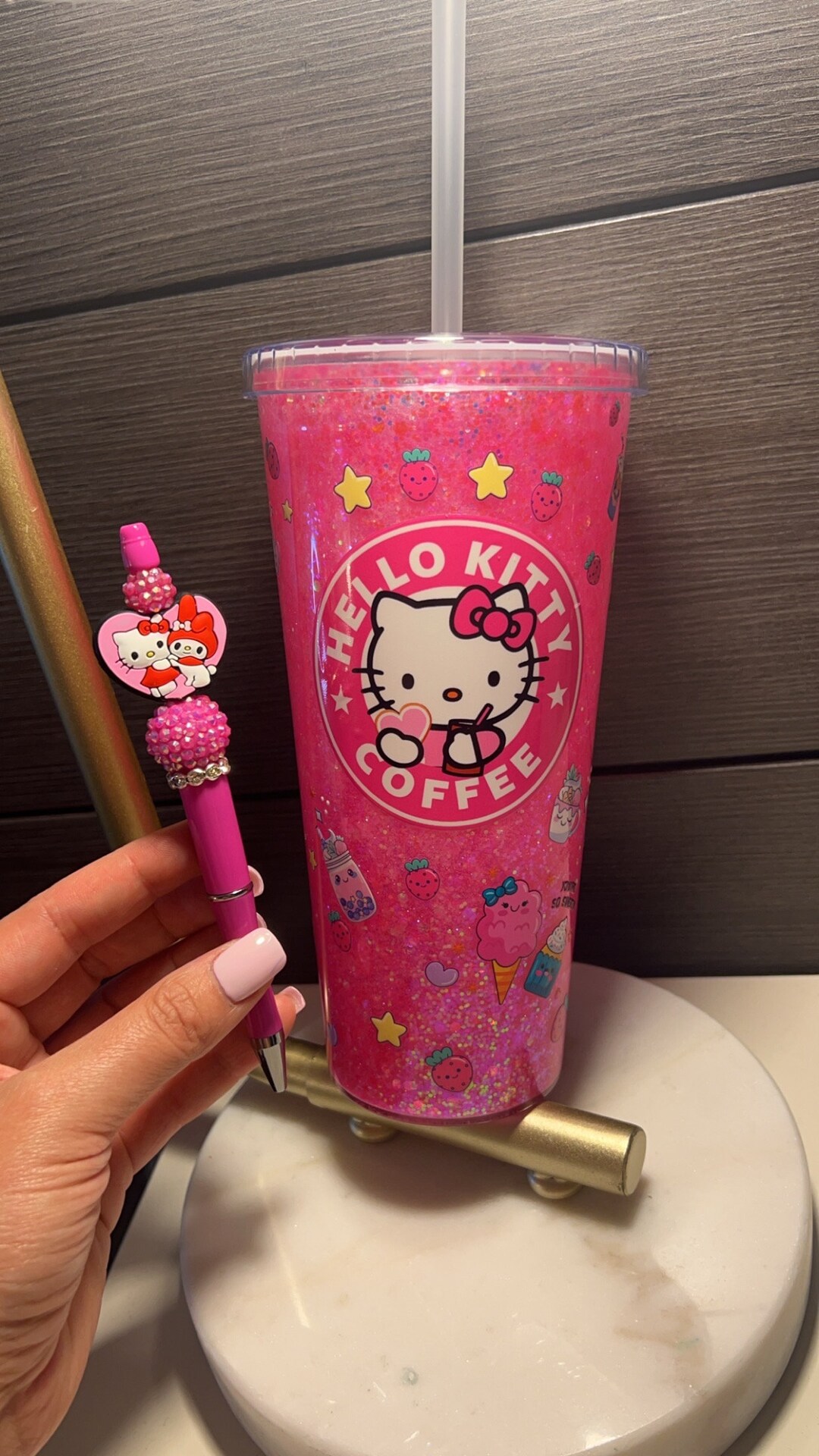 OOPSIE Snowglobe Tumbler and Pen Combo - Etsy