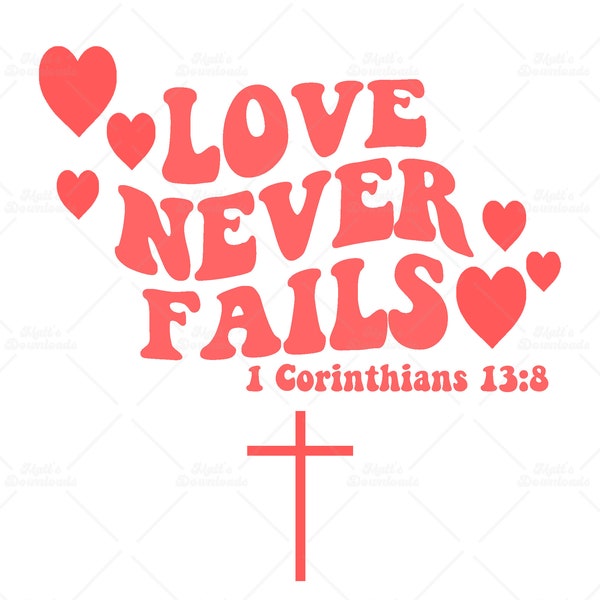 Love Never Fails - Etsy