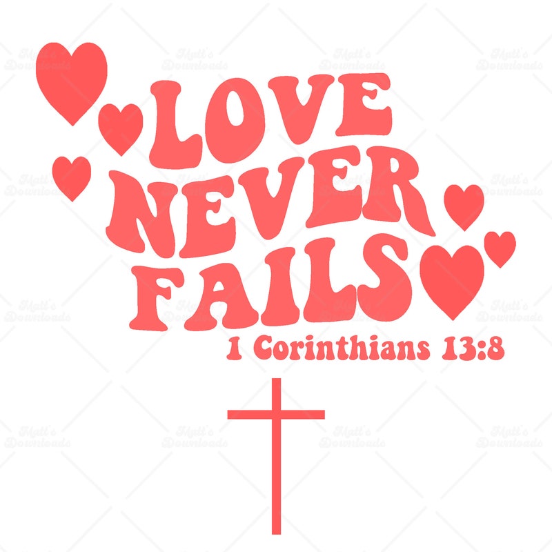Love Never Fails - Etsy
