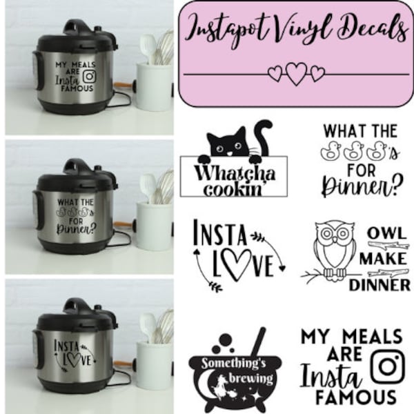 Instant Pot Decal - Etsy