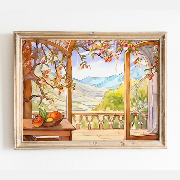 Window Painting - Etsy