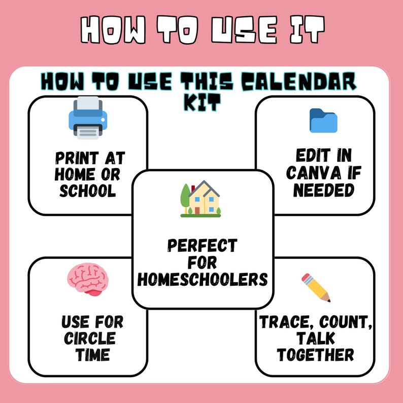 Kindergarten Daily Calendar Printable | Editable Morning Routine ...