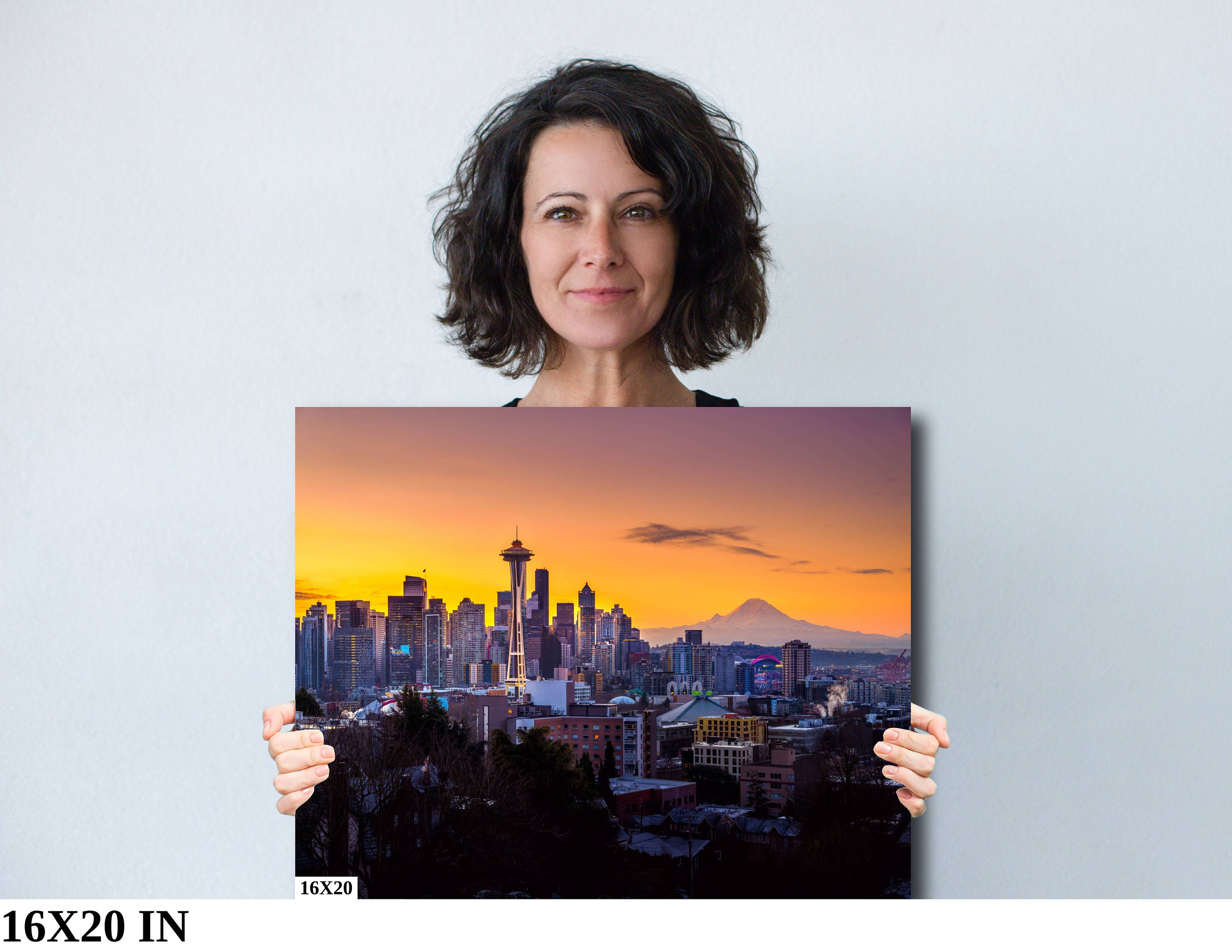 Seattle Bright Sunrise - Etsy