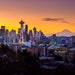 Seattle Bright Sunrise - Etsy